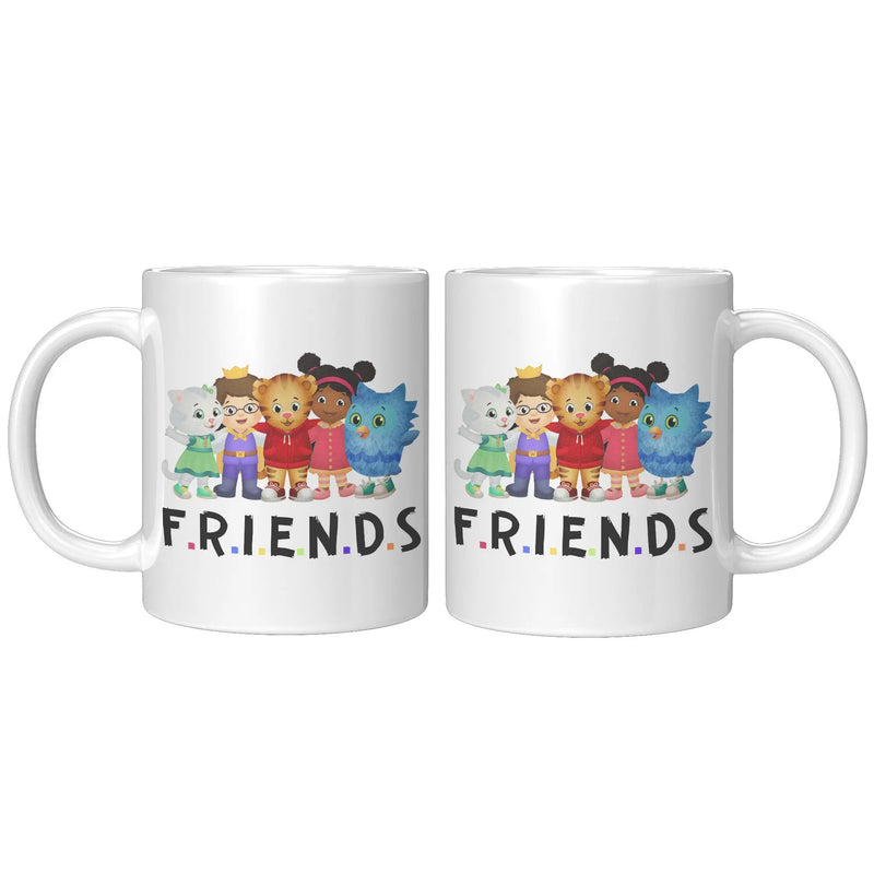 Daniel Tigers Neighborhood Friends Mug, Daniel Tigers Kids Mug, Daniel