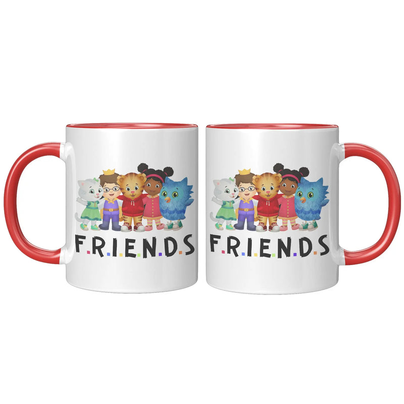 Daniel Tigers Neighborhood Friends Mug, Daniel Tigers Kids Mug, Daniel